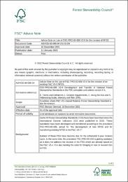 Document | FSC Connect